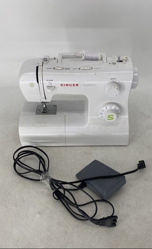 Singer 2277 Tradition Adjustable Stitch Portable Sewing Machine w/ Foot ...