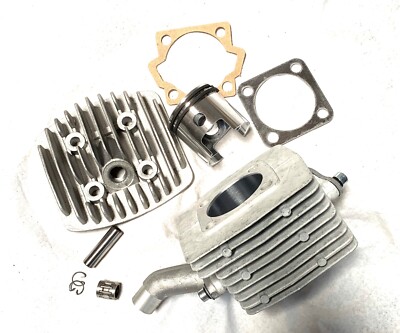 66cc Motorized GAS ENGINE - 80cc top end 8mm lower hole piston slant ...