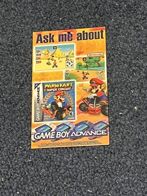 Ask me about Gameboy advance Nintendo GBA Employee promo RARE!! | eBay