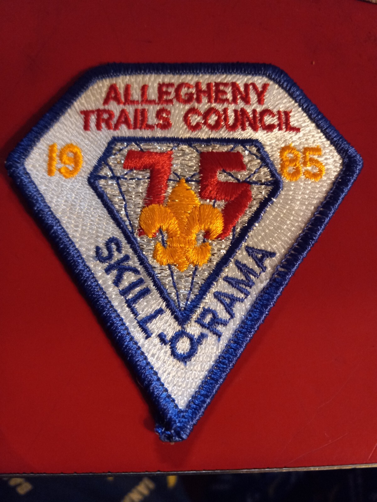 1985 Skill-O-Rama Allegheny Trails Council BLUE Border | eBay