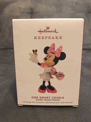 Hallmark One Smart Cookie Disney Minnie Mouse 2019 Keepsake Ornament | eBay