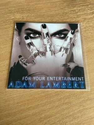 ADAM LAMBERT - FOR YOUR ENTERTAINMENT - 4MIX RCA RECORDS CD PROMO NEW ...