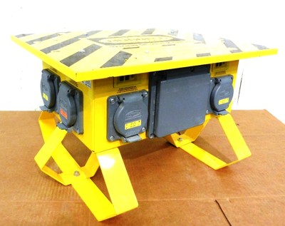 HUBBELL POWER DISTRIBUTION BOX SPIDER, WIRING DEVICE SBSB2, 50 AMP, 120 ...