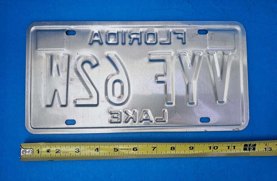 2002 FLORIDA LAKE COUNTY LICENSE PLATE VYF 62W | eBay