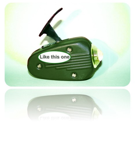 GERMAN WEHRMACHT DYNAMO FLASHLIGHT WW2 PHILIPS KNIJPKAT SQUEEZE CAT SEE ...