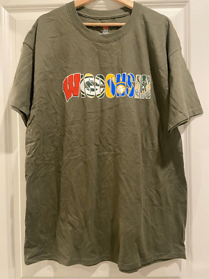 Wisconsin Pro Sports Teams T-shirt size XL | eBay