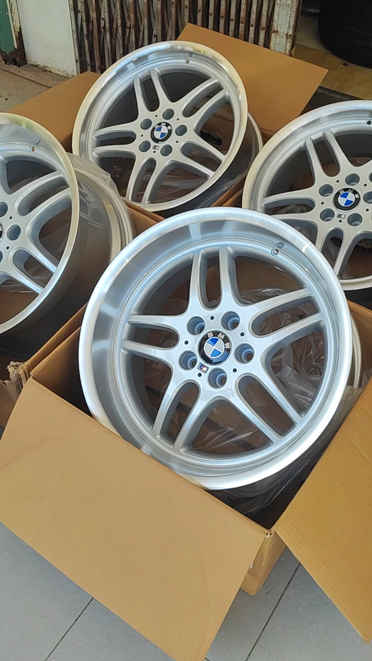 M Parallel Style Wheels 19 X 8.5/10JJ fit for Bmw E39 E38 E34 E32 Machined Lip | eBay