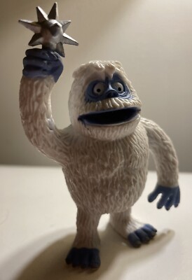 Bumble the Abominable Snow Monster Figure White Blue Rudolph Red Nosed ...
