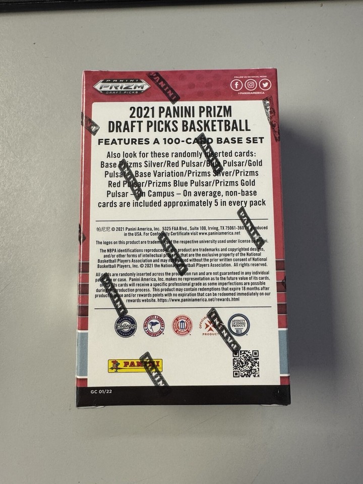 2021 Panini Prizm Draft Picks Basketball Cereal Box Sealed | eBay