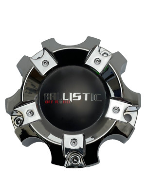Ballistic Chrome Wheel Center Cap Old Logo CAP-WX03-135/139.7-5H | eBay