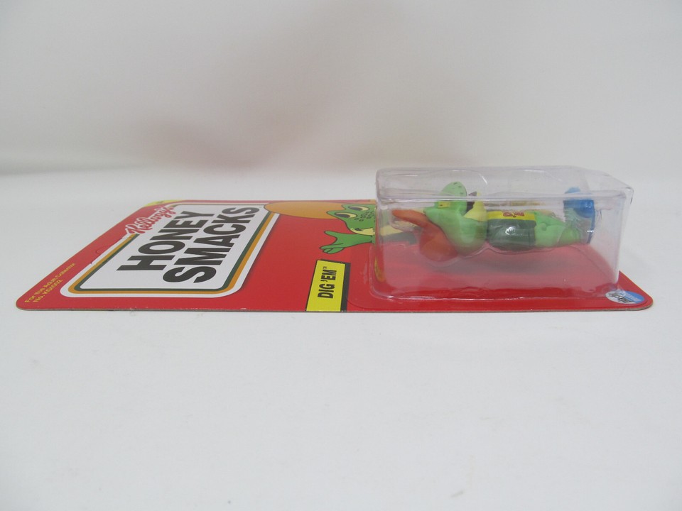 Dig 'Em Frog action figure 3" Kellogg's Honey Smacks Plastic Meatball ...