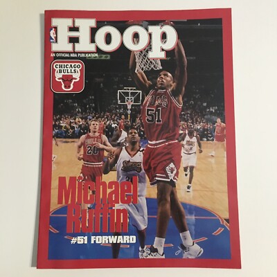 Official NBA Chicago Bulls Hoop Magazine 2000-01 | eBay