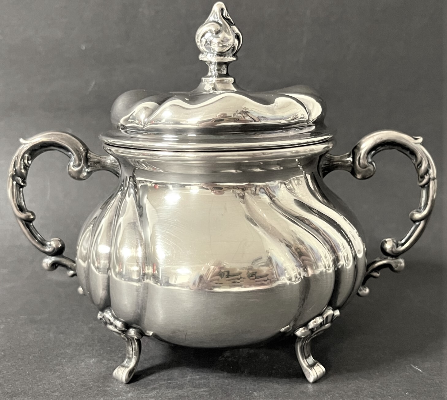 Antique Art Nouveau German Emil Hermann Sterling Silver Tea/Coffee Set ...
