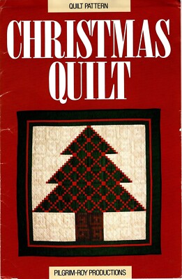 Christmas Quilt Pattern by Pilgrim-Roy Productions | eBay