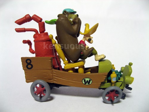 KONAMI Wacky Races the Arkansas Chuggabug 8 Lazy Luke and Blubber Bear ...