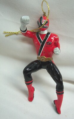 Power Rangers Super Samurai RED RANGER 4" CHRISTMAS TREE ORNAMENT | eBay