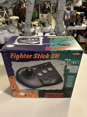 Asciiware Fighter Stick SN for the Super Nintendo SNES (New) NOS | eBay