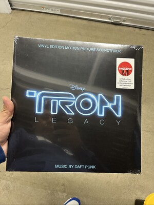 TRON LEGACY LIMITED COLORED BLUE VINYL RECORD LP DAFT PUNK TARGET ...