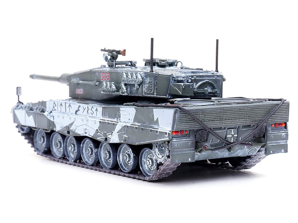 LEOPARD 2A4 TANK W/SNORKEL "WINTER CAMO" NORWAY ARMY 1/72 PANZERKAMPF ...
