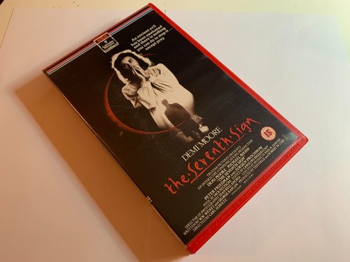 VHS Video ~ The Seventh Sign ~ Demi Moore ~ Large Case Ex-Rental ~ RCA ...