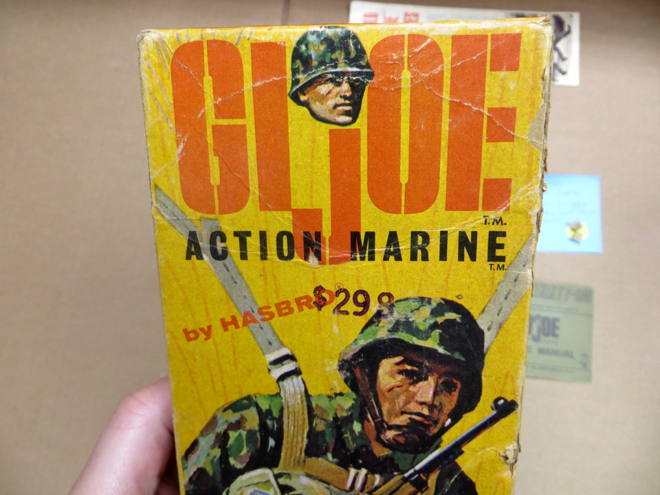 GI JOE 1964 VINTAGE GI JOE JOEZETA : #7700 3TM ACTION MARINE EMPTY ...