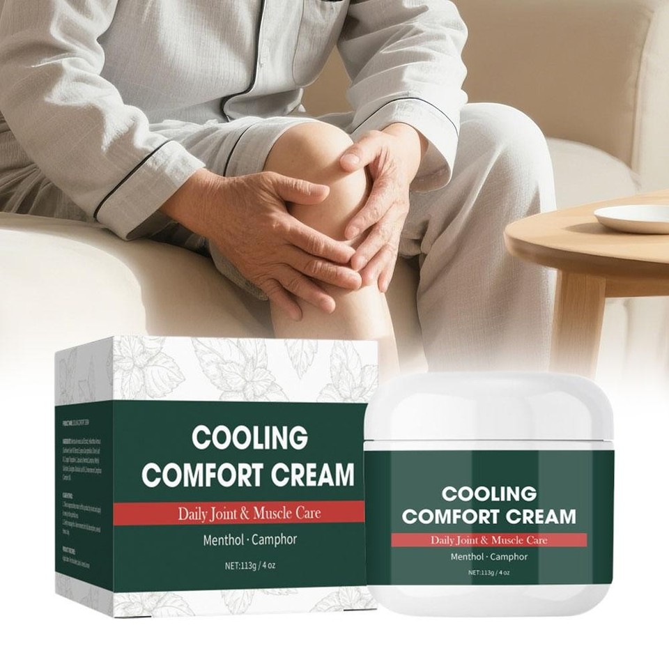 Cooling Comfort Cream Daily Joint & Muscle Care for All Major Joints ...