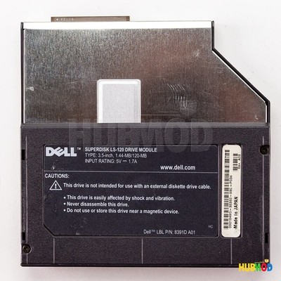Genuine Dell Latitude C-Series SUPERDISK LS-120 Floppy Disk Drive ...