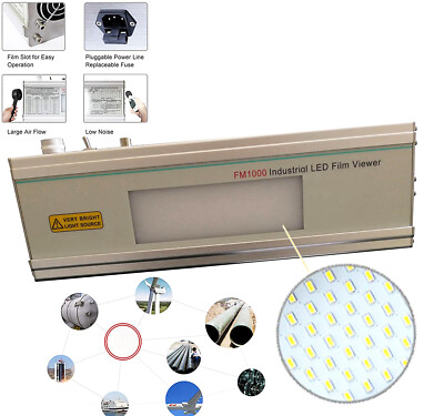 Industrial LED Film Viewer X-ray Film Illuminator NDT Radiography Film ...