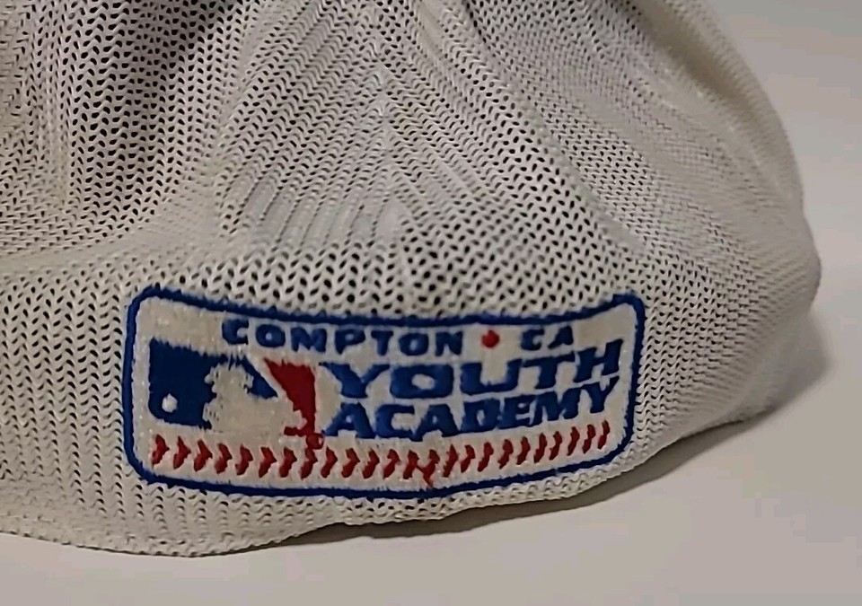 OC Sports MLB Shield Logo Compton CA Youth Academy Hat Cap Flex Fit L ...