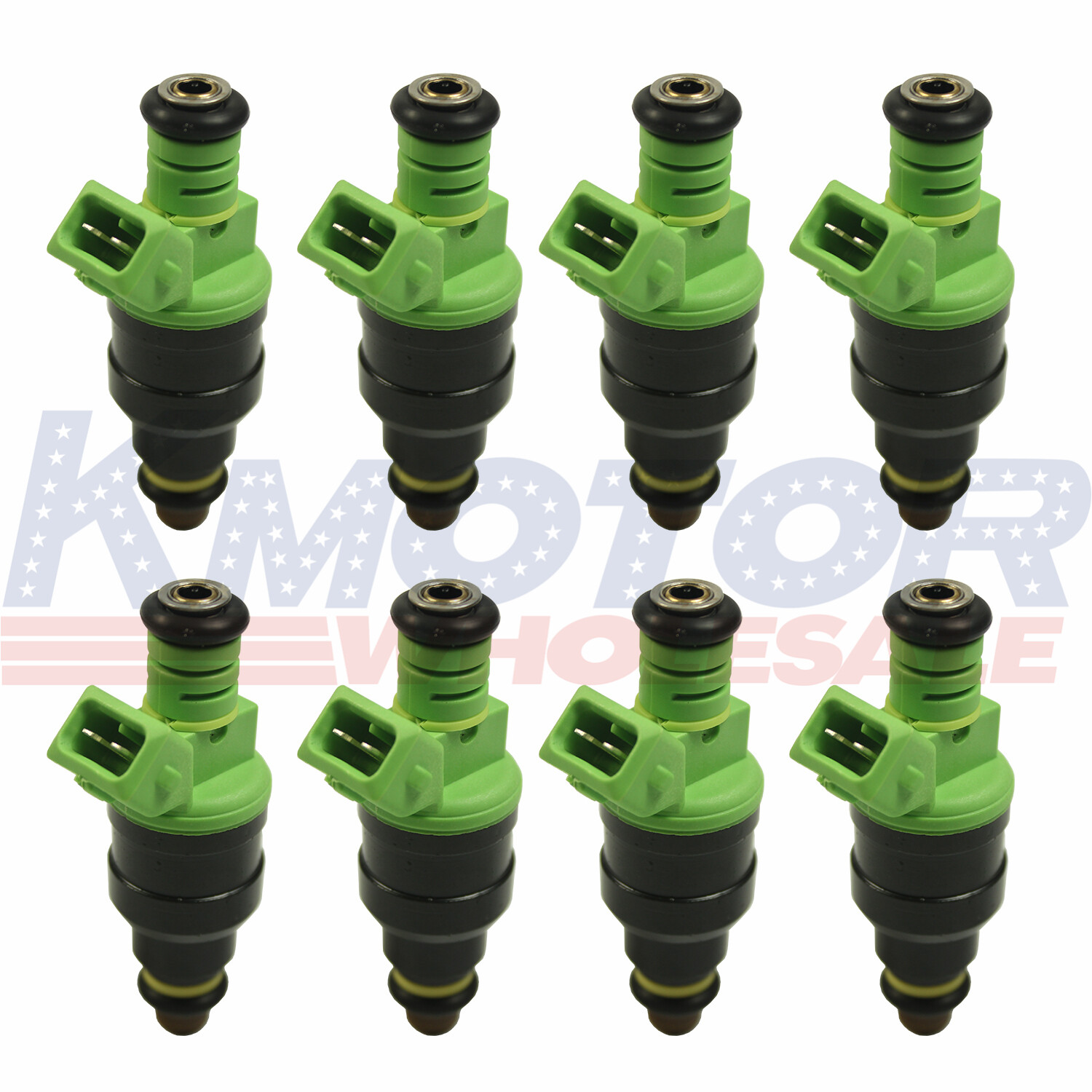 Set 8 42lb 440cc EV1 Fuel Injectors For Ford Mustang SOHC DOHC GM LT1 ...