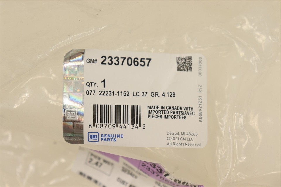 NEW OEM GM Transmission Oil Cooler Line Hose 23370657 Chevrolet GMC ...