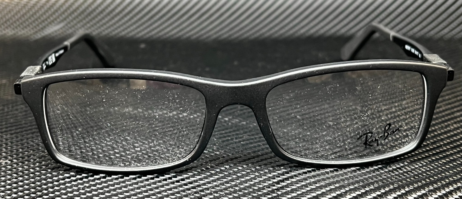 Ray Ban Rb7017 5196 Matte Black Eyeglasses Authentic 54 for sale online ...