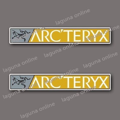 arcteryx Logo Glanz Wetterfest Aufkleber Sticker 2 | eBay.de
