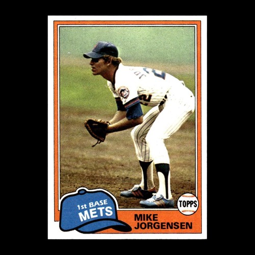 Mike Jorgensen 1981 Topps New York Mets #698 Nice! 2 | eBay