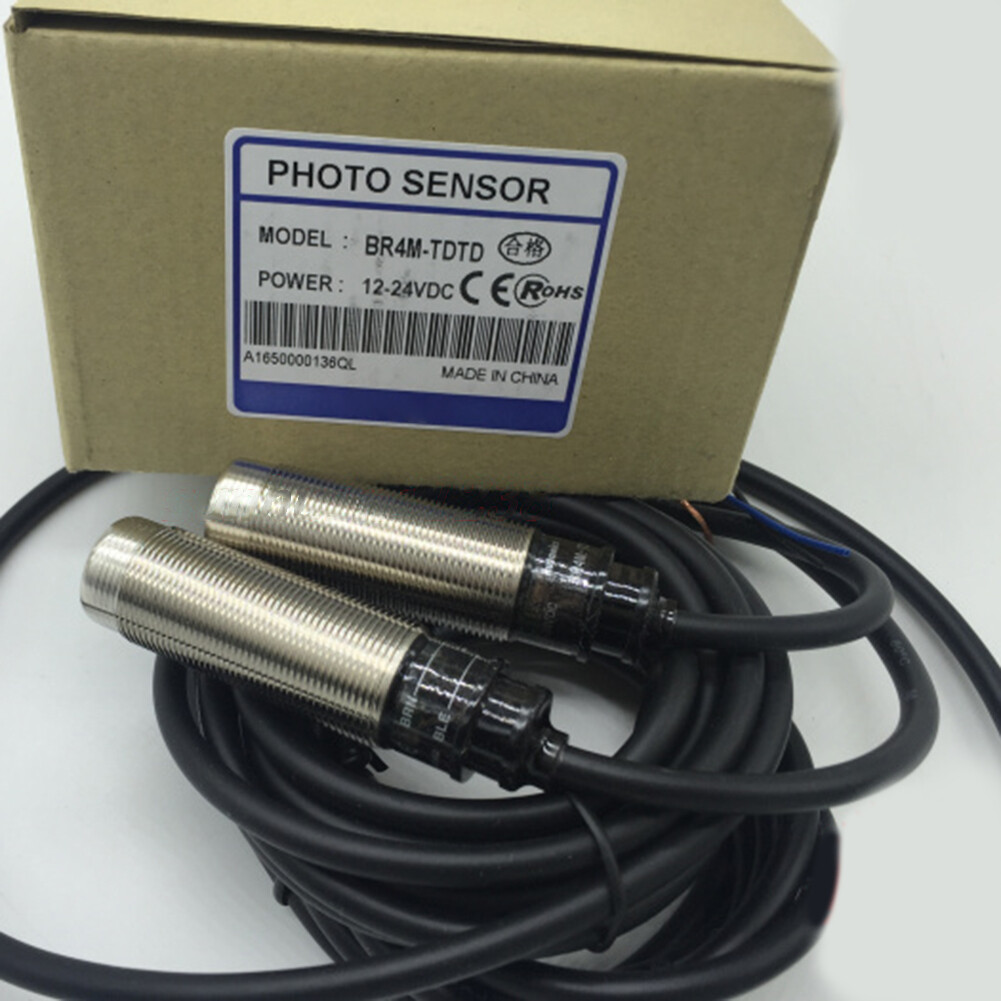 BR4M-TDTD Through-Beam Photoelectric Sensor For Autonics NPN 12-24VDC ...