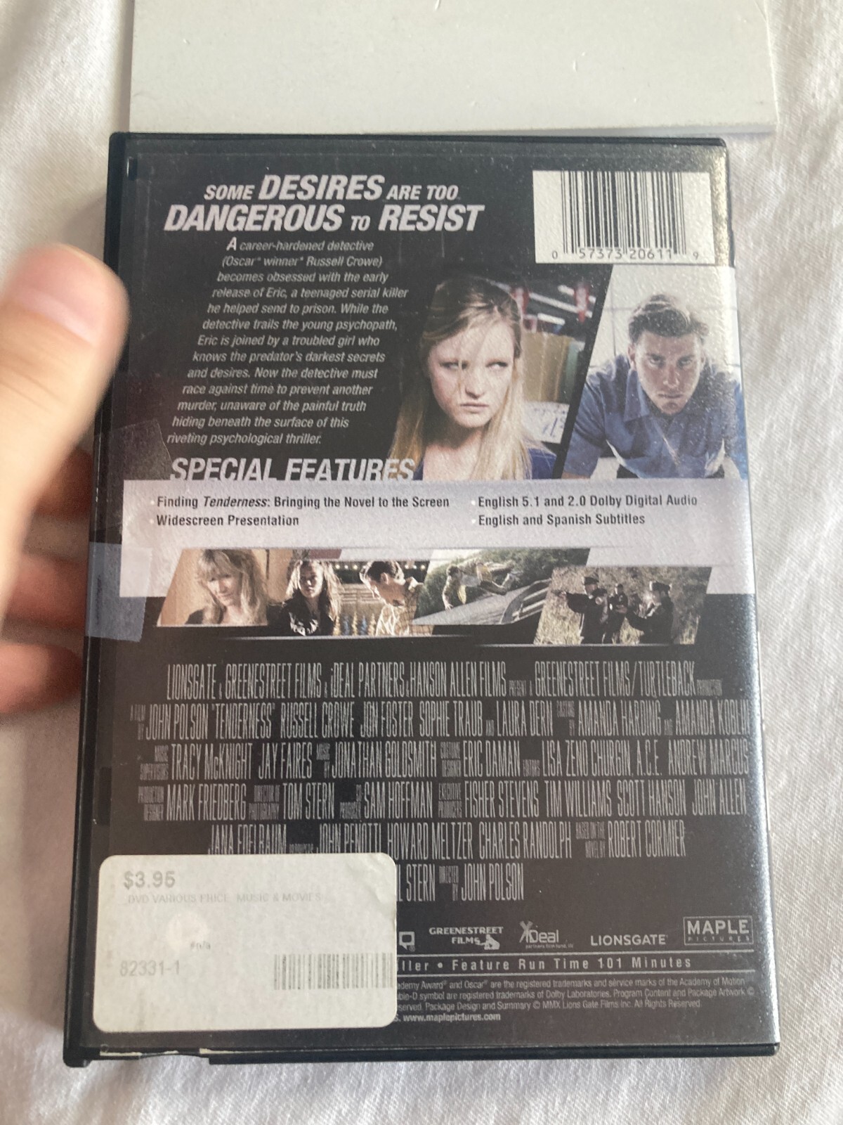 Tenderness - Russell Crowe - DVD Movie | eBay