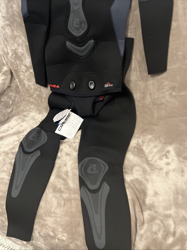 Cressi Apnea Complete Wetsuit - Two Piece Apnea Wetsuit 2018 Man 3.5mm ...