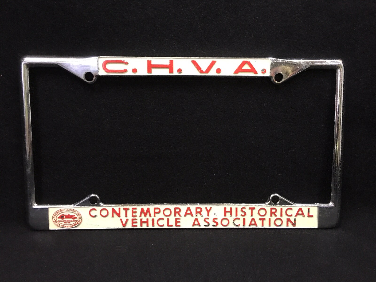 Vintage C.H.V.A. Contemporary Historical Vehicle Association License ...