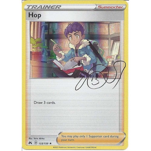 133/159 Hop : Rare Holo Card : Pokemon Trading Card Game SWSH12.5 Crown ...