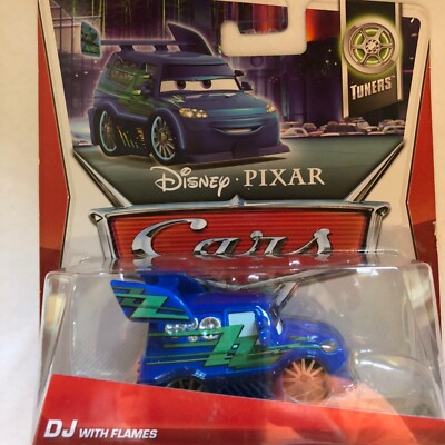 Disney Pixar Cars DJ with Flames Tuners 3/10 | eBay