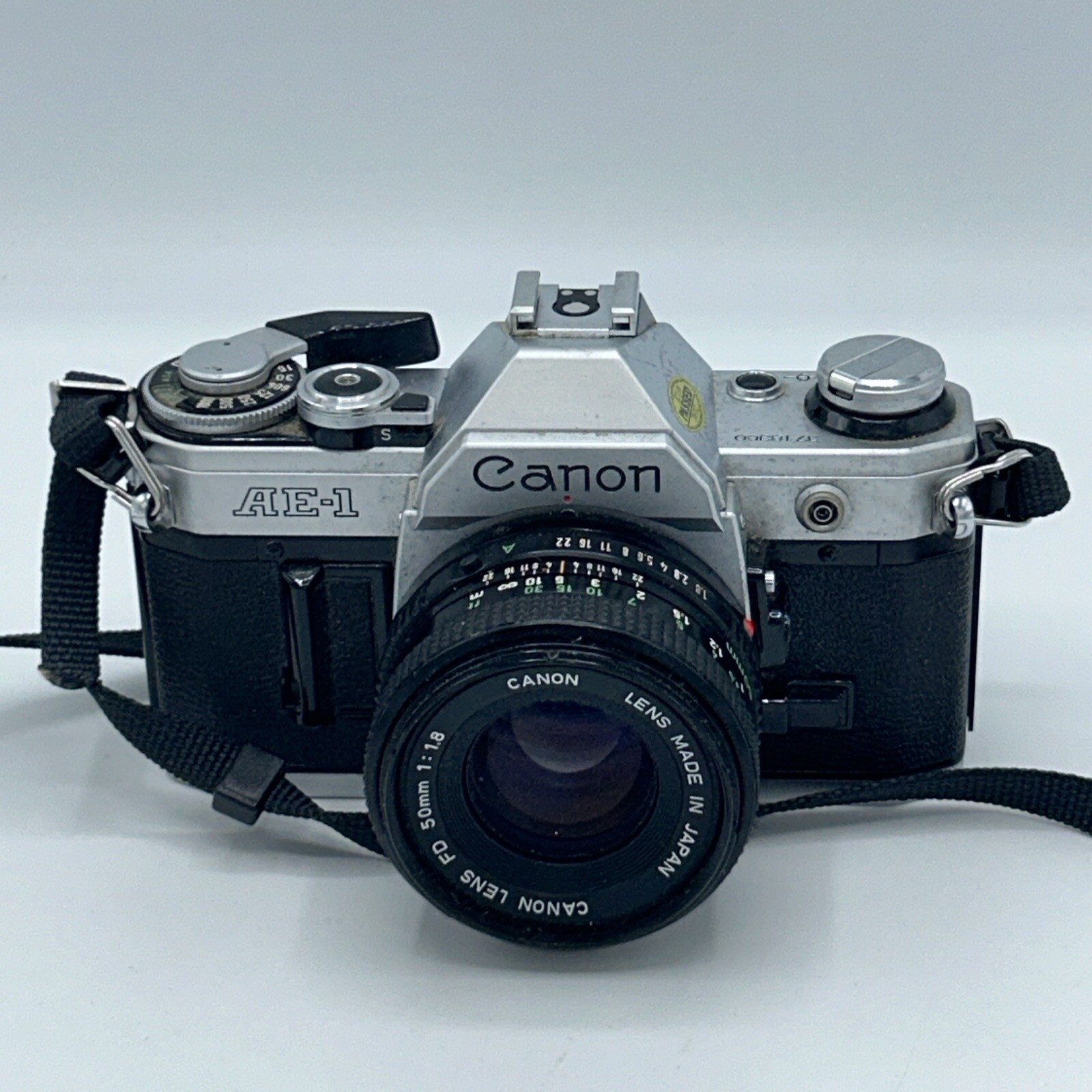 [ Near Mint ] Canon AE-1 Black Film Camera FD 50mm f/1.8 S.C. Japan | eBay
