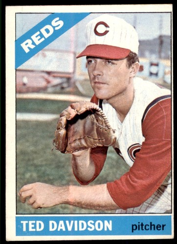 1966 Topps Ted Davidson - Good Cincinnati Reds #89 | eBay