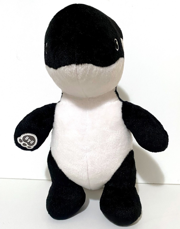 Build A Bear Orca SeaWorld Exclusive Shamu Killer Whale Plush RARE | eBay