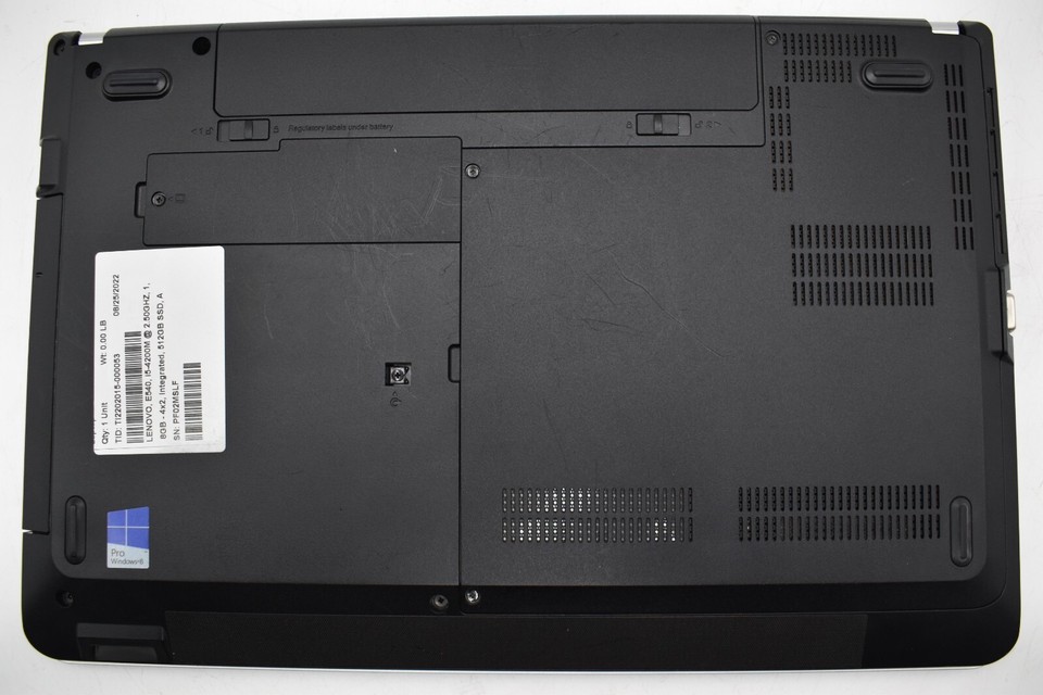 15.6" Lenovo Thinkpad E540 Laptop i5-4200M @ 2.50GHZ 8GB 128GB SSD | eBay