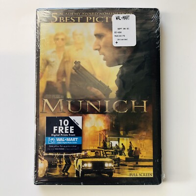 MUNICH (2006, Widescreen DVD) Steven Spielberg NEW & SEALED 25192182426 ...
