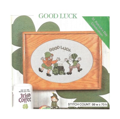 GOOD LUCK - CROSS STITCH PATTERN ONLY H49M1 | eBay