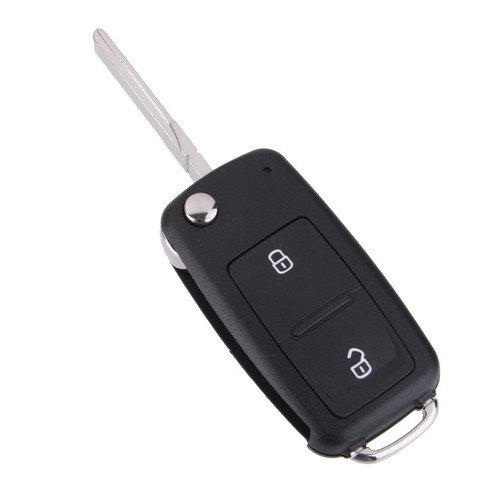 1x Replacement Key Housing - 2 Button Car Key Folding Remote Control ...
