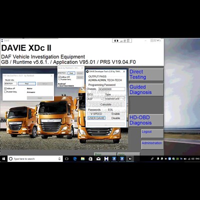 DAF DAVIE SOFTWARE VCI 560 SOFTWARE FIXES, UPDATES AND SOLUTIONS | eBay