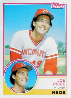 1983 TOPPS #191 JOE PRICE CINCINNATI REDS | eBay