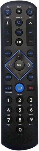 Charter Spectrum Formerly Cable Remote Control with Batteries Black ...